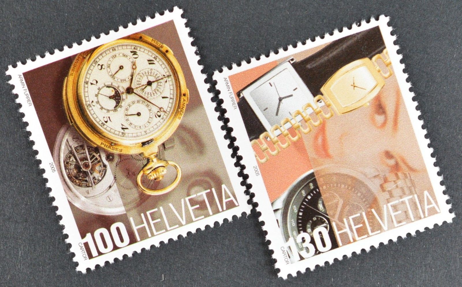 Schweiz 2005 Michel Nr. 1933-34 **, Schweizer Produkte mit Tradition ...