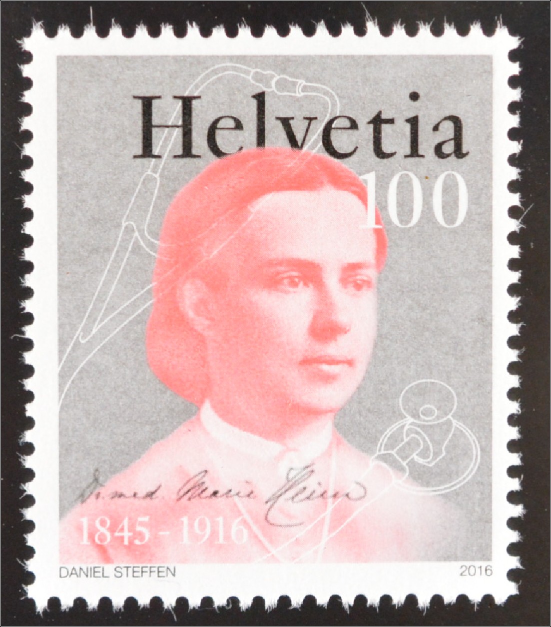 Schweiz 2016 Michel Nr. 2433 100. Todestag von Marie Heim Vögtlin erste ...