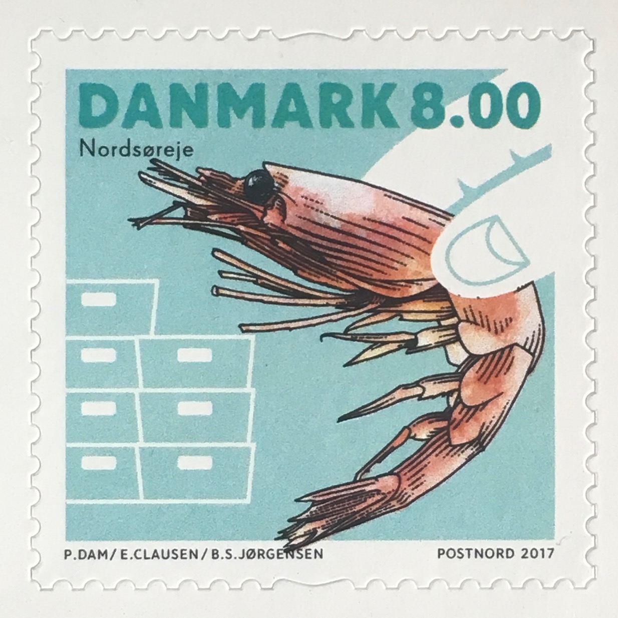Dänemark Denmark 2017 Nr. 1909-13 Schalen- und Krustentiere Hummer ...